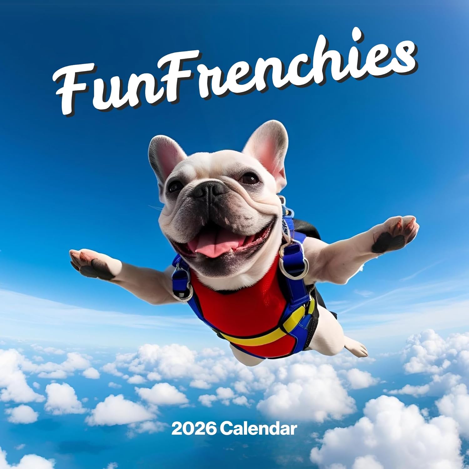 French Bulldog Calendar 2026 - Large 12 Month 2026 Wall Calendar ...