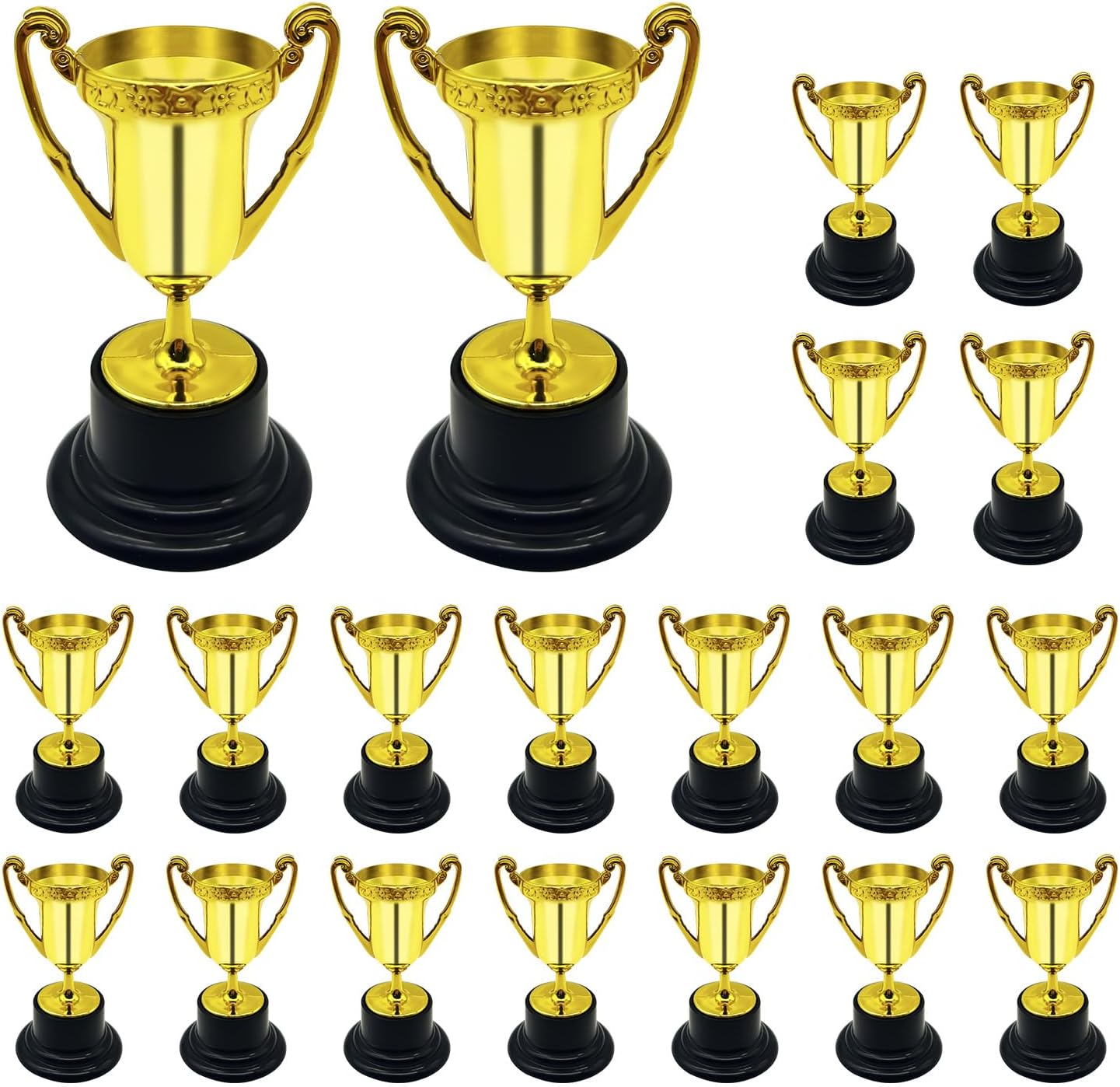 Amazon.com : SVICCOOKQ Mini Trophies,50pcs Mini Trophy Party Favors Kids Classroom School ...