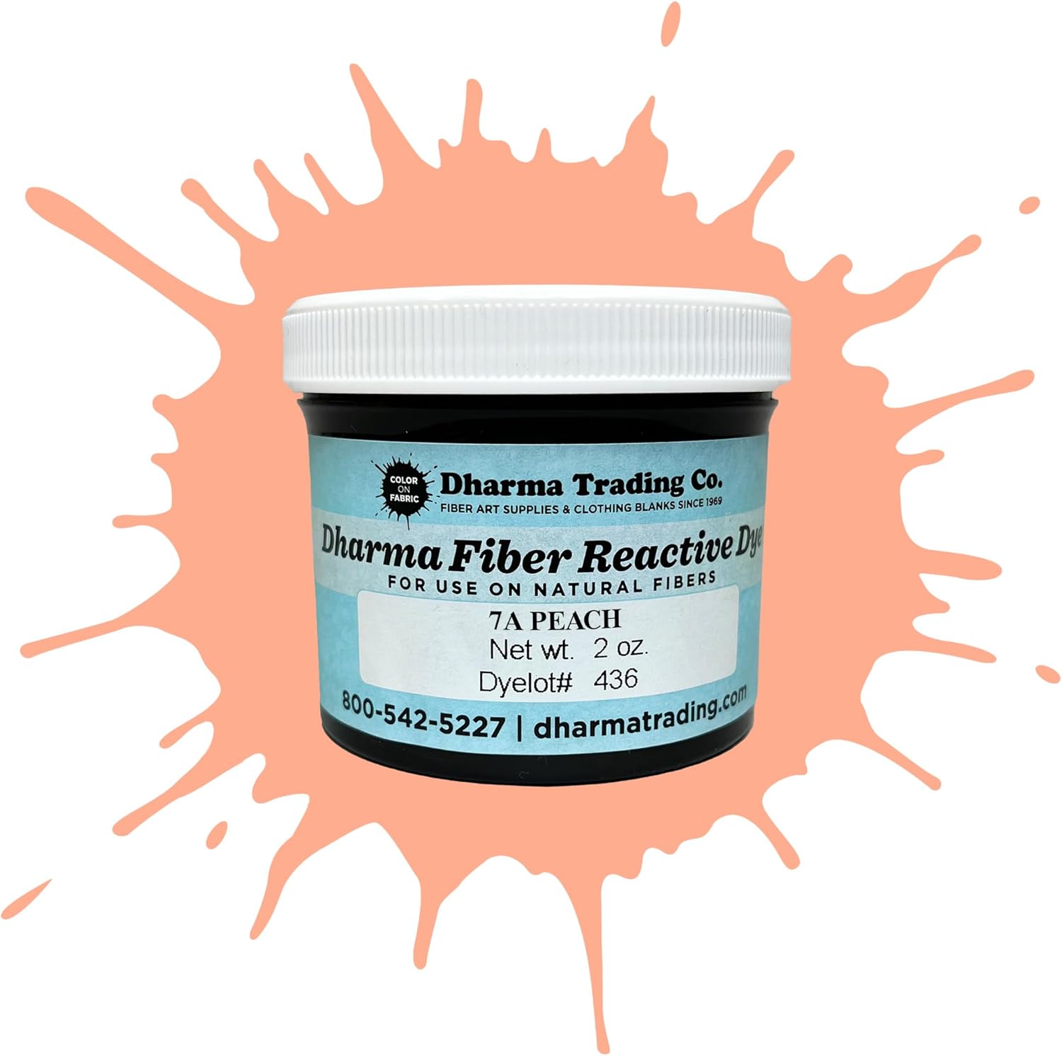 Amazon.com: Dharma Fiber Reactive Procion Dye - The #1 Dye for Tie-Dye ...