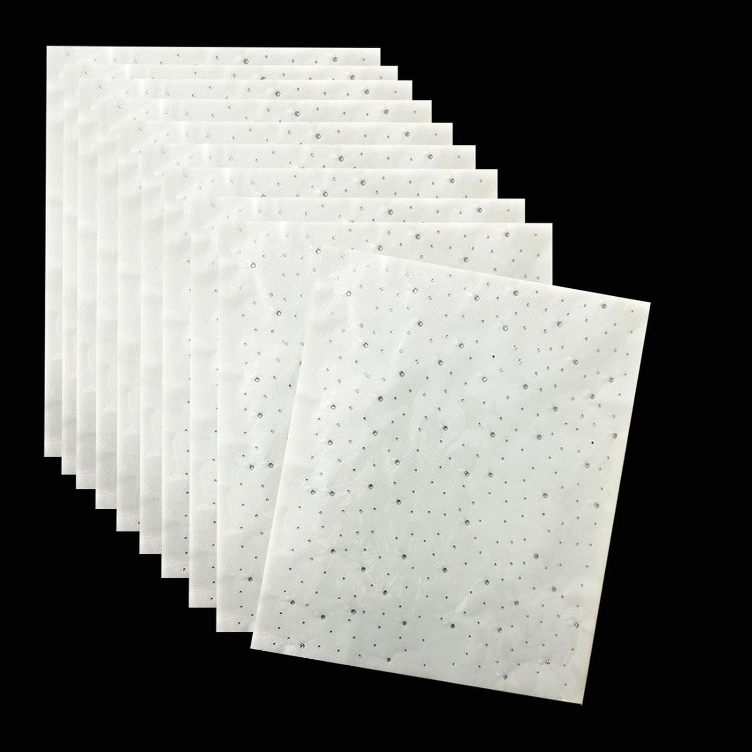 Amazon.com: 10 Sheet Iron-On Rhinestone Sheets Transfers for Clothing ...