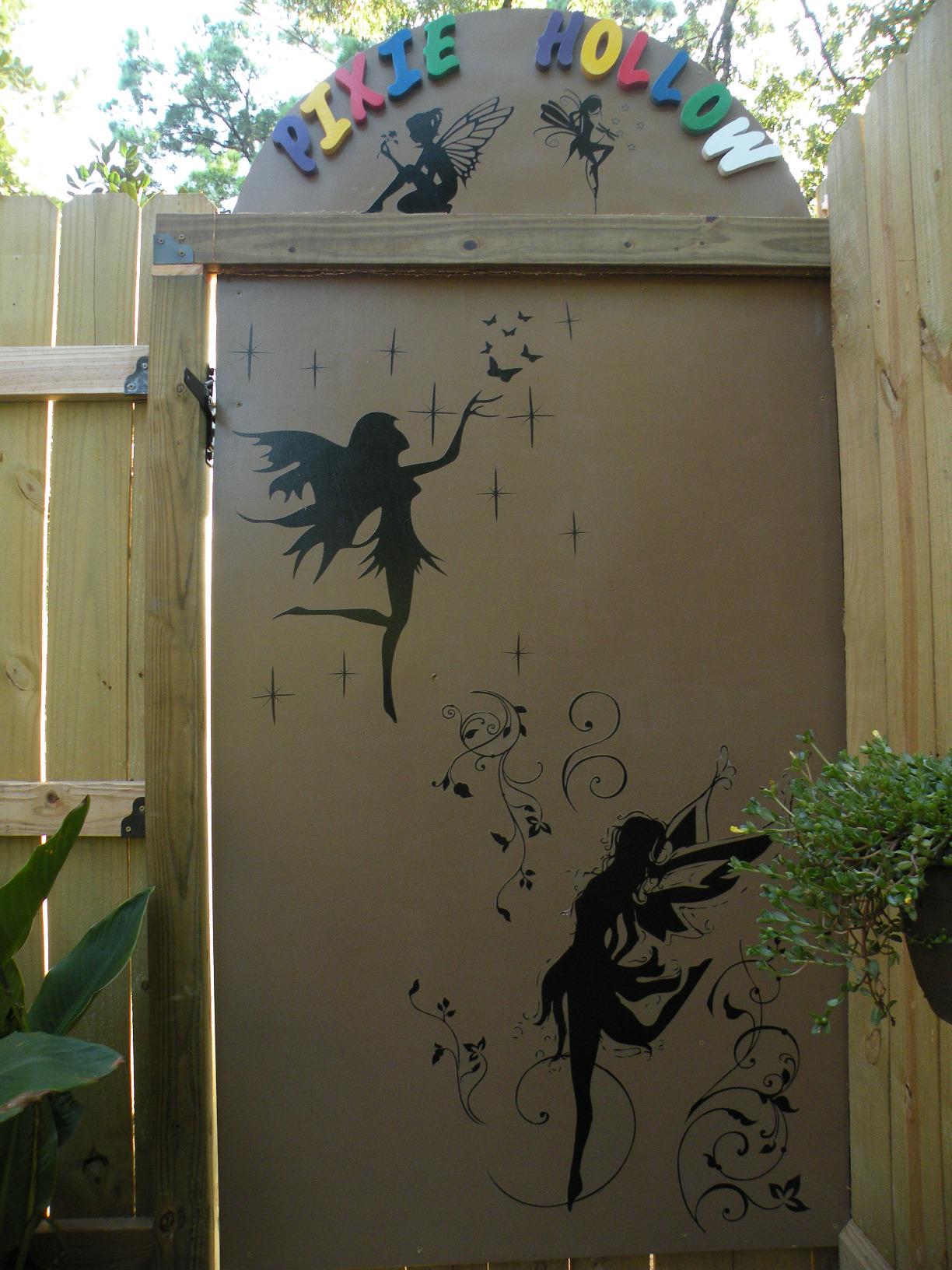 Amazon.com: Fairy with Flower, Vinyl Car Decal, White', 5-by-5 inches ...