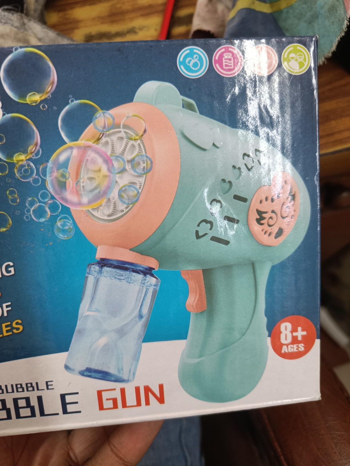 Buy Bubble Making Gun for Kids in Automatic Bubble Gun Toy for Kids ...
