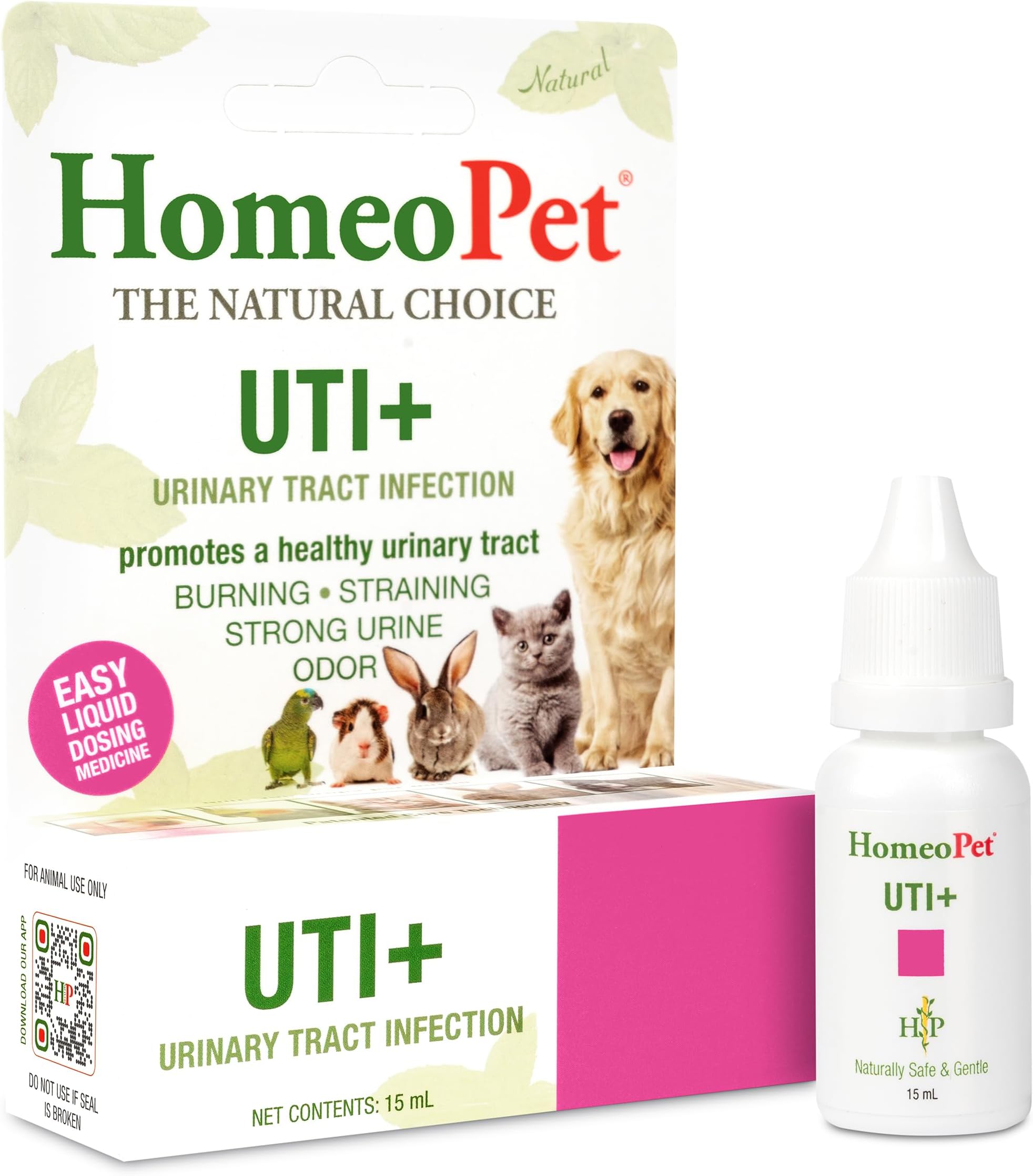 Amazon.com : HomeoPet UTI Plus Urinary-Tract Relief, Supportive UTI ...