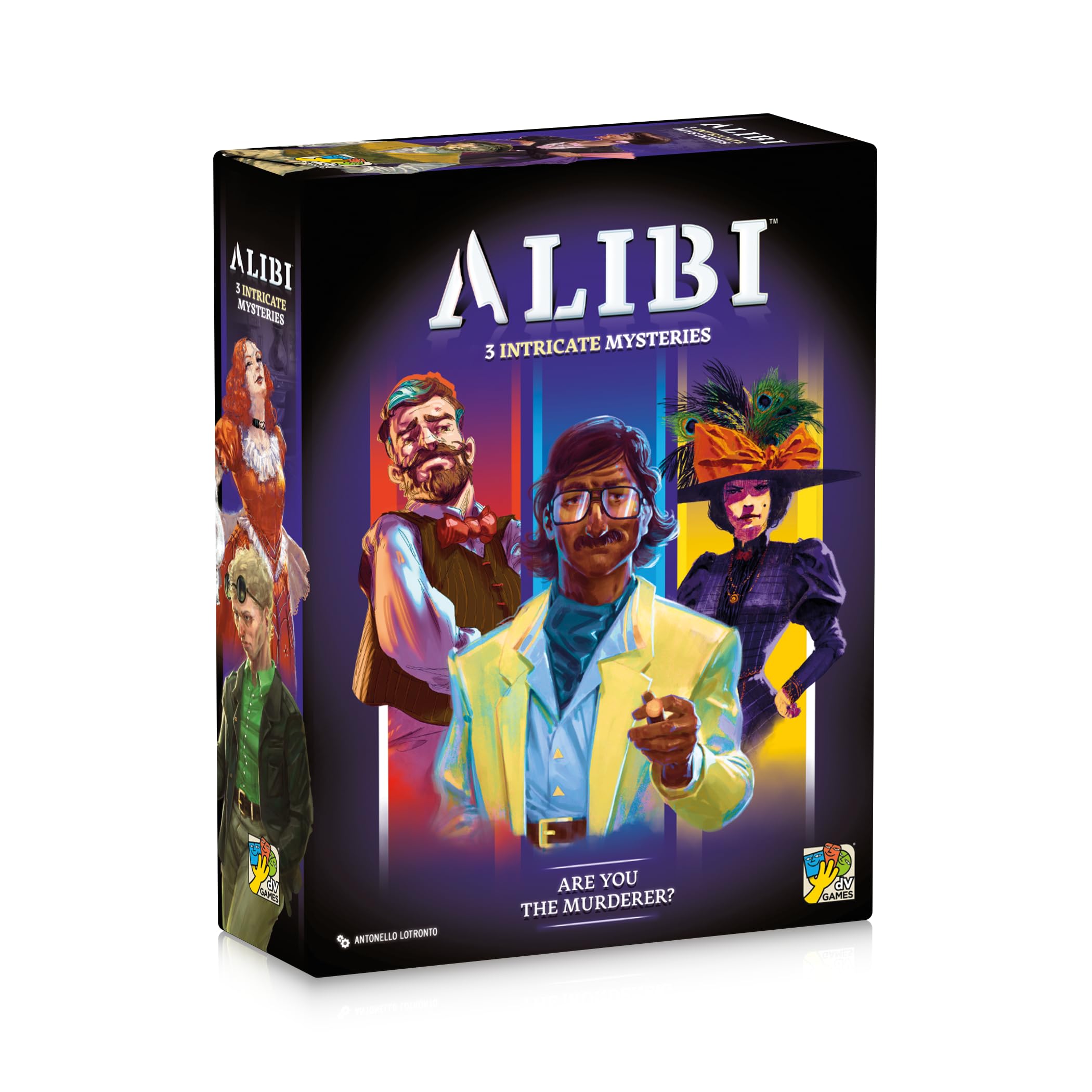 Amazon.com: Alibi by DV Games - Murder Mystery- Roleplaying Deduction ...