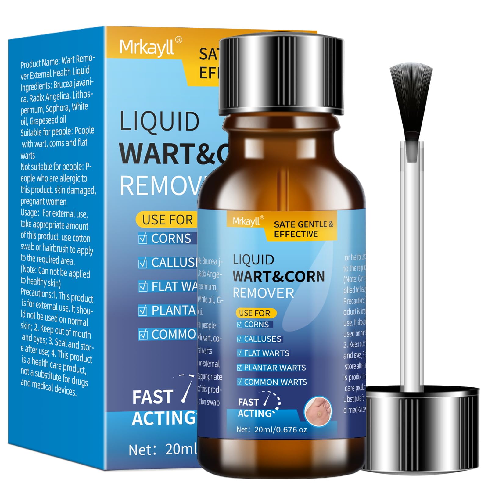 Amazon.com: PATO Fast-Acting Wart Remover Liquid Gel - Maximum Strength ...