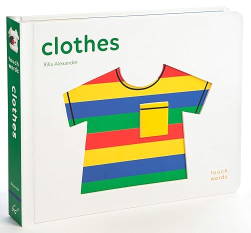 TouchWords: Clothes: (Baby Shower Gift, New Baby Gift, Interactive ...