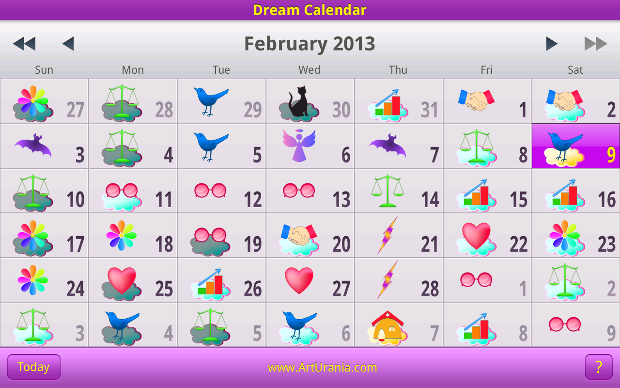 Dream Calendar - App on Amazon Appstore