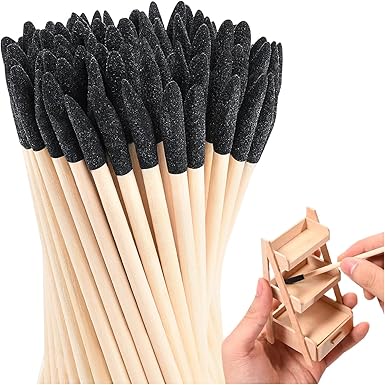 BNJZWJJ 100 Pcs Sanding Sticks for Plastic Models, Model Sanding Sticks ...
