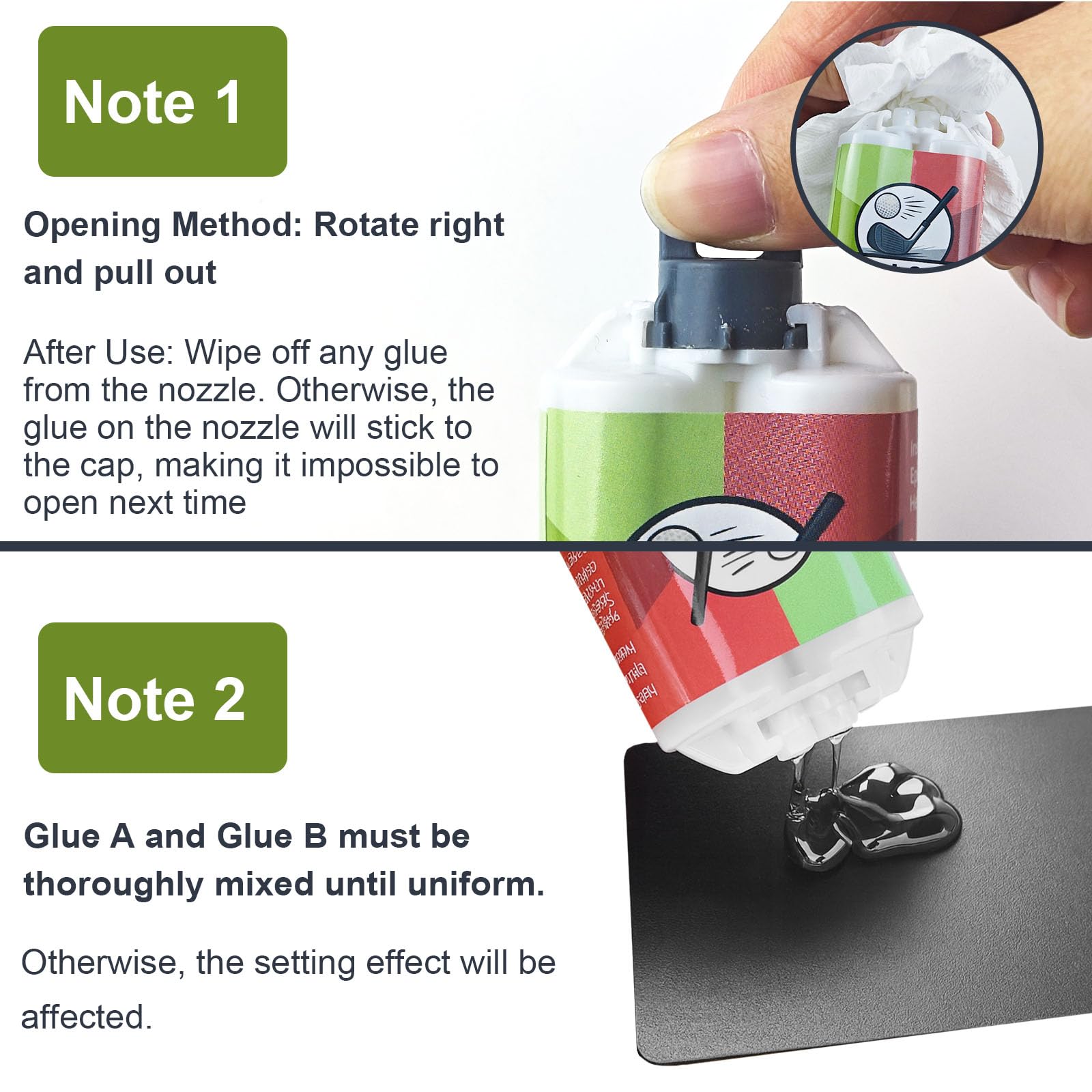 Snapklik.com : EIGTWEN 5min Golf Club Epoxy, 60ml Extra Strength Golf ...