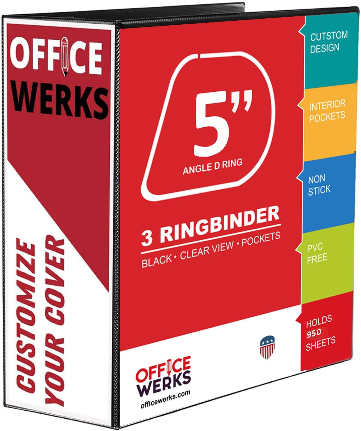 Amazon 3 Ring Binders 5 Capacity D Rings 8 5 X 11
