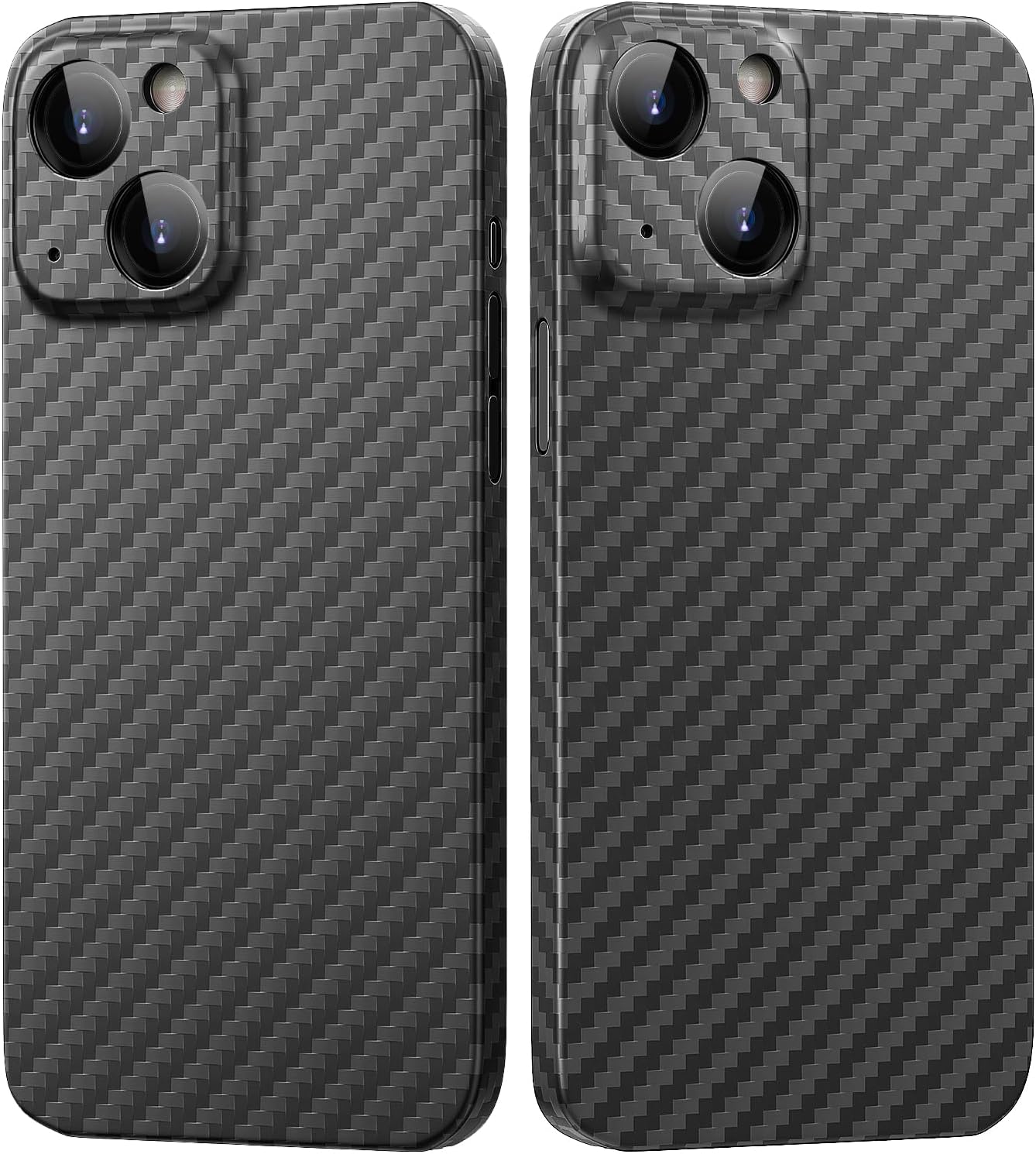 Amazon.com: RIZZ iPhone 13 Case with Real Carbon Fiber 【Aviation Grade Materials】 Slim Aramid ...