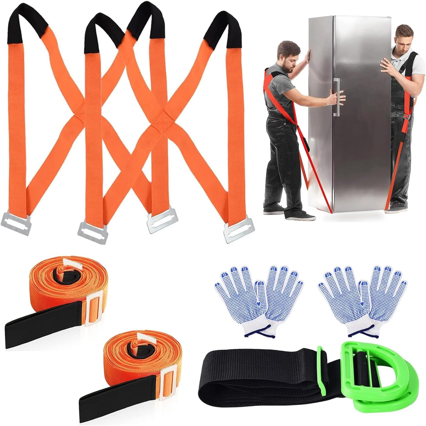 Amazon.com: ArtiGifts Furniture & Appliances Lifting and Moving Straps ...