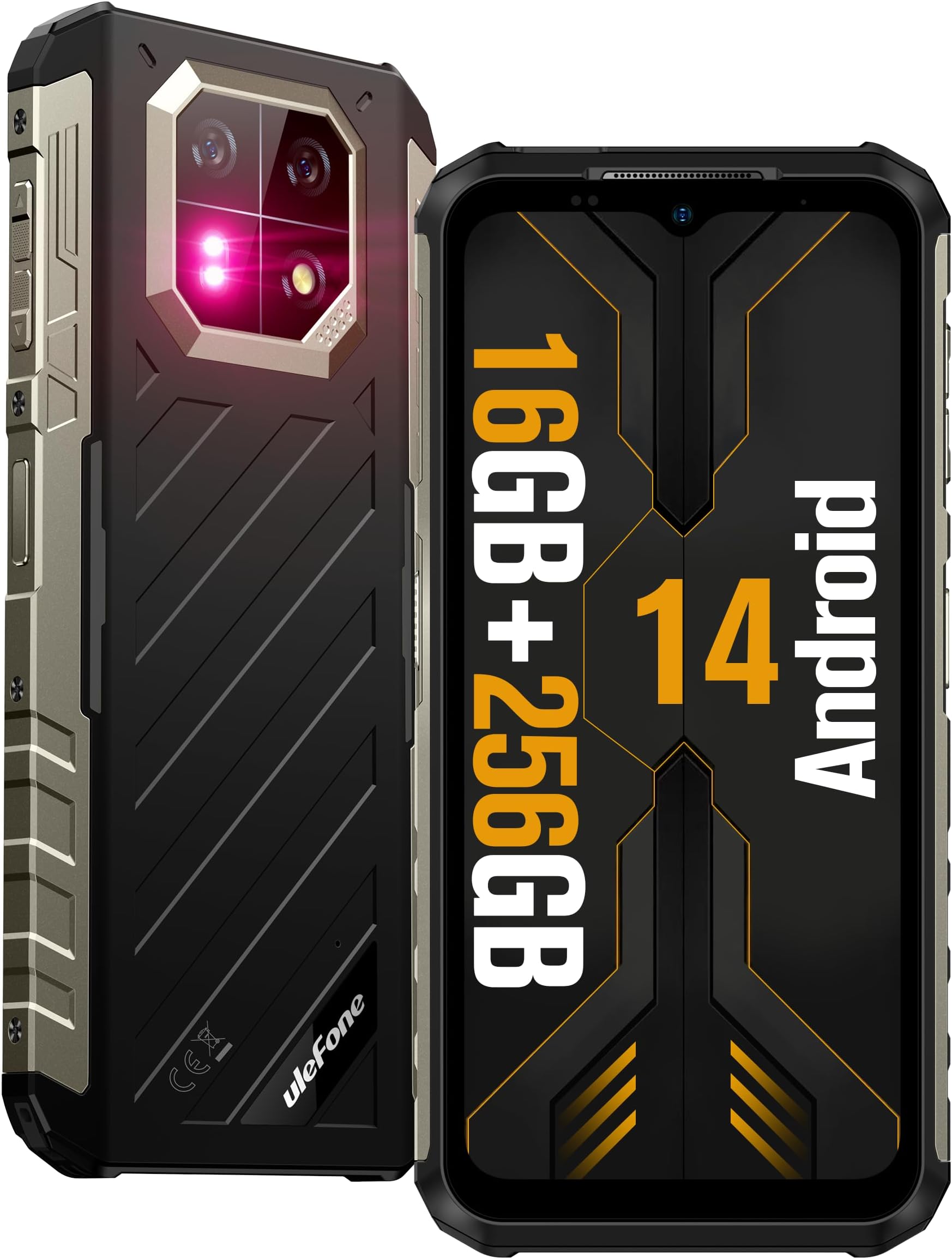 Amazon.com: Ulefone Armor 22 Rugged Cell Phone Android 14, Up to 16 ...