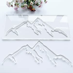 Amazon.com: Mountain Range Router Template, Clear Acrylic Router Jig ...