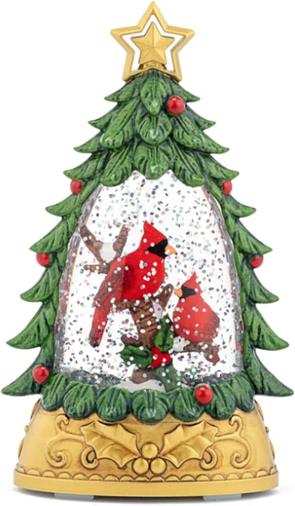 Amazon.com: Napco 52966 LED Light-Up Cardinal Tree Multicolor 6 x 3.25 ...