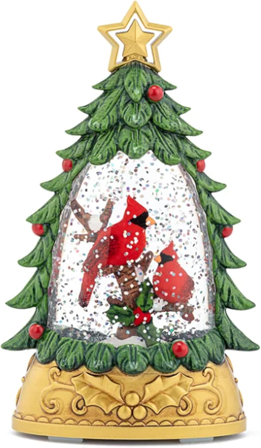 Amazon.com: Napco 52966 LED Light-Up Cardinal Tree Multicolor 6 x 3.25 ...