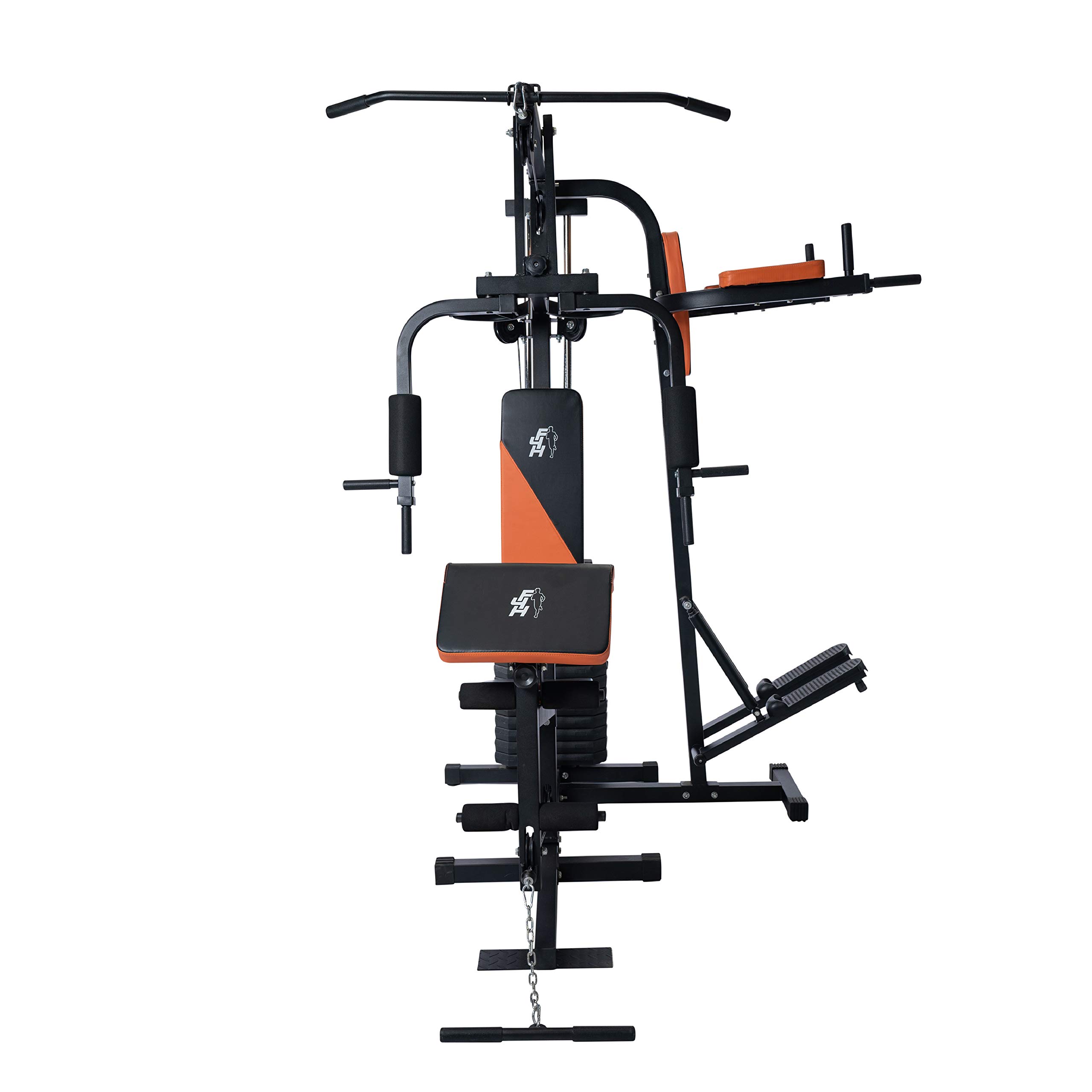 F4H TF-7002, (68 KG) Multi Gym Workout Station Fitness Body Exercise ...