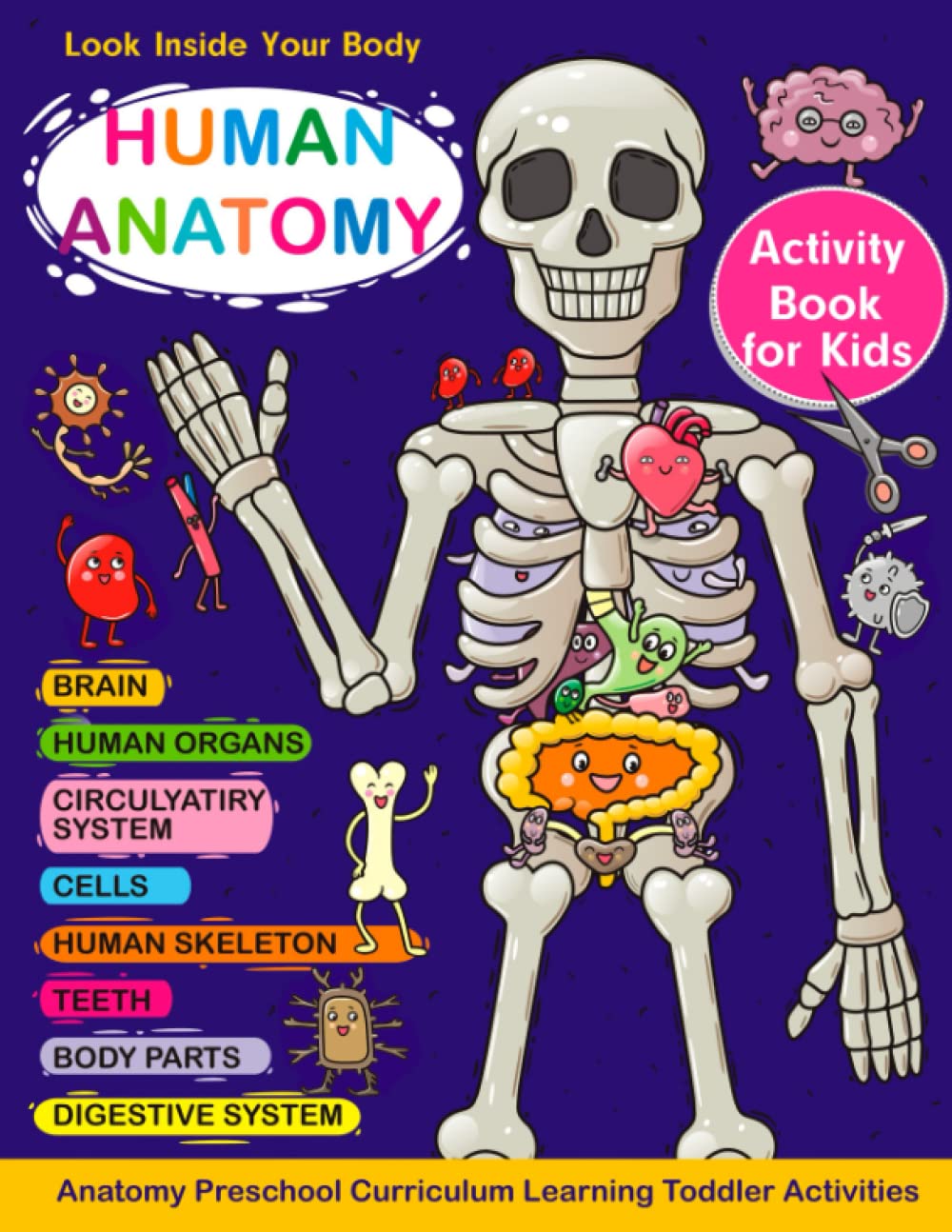 Amazon Human Anatomy Activity Book For Kids Great Workbook For amazon-human-anatomy-activity-book-for-kids-great-workbook-for