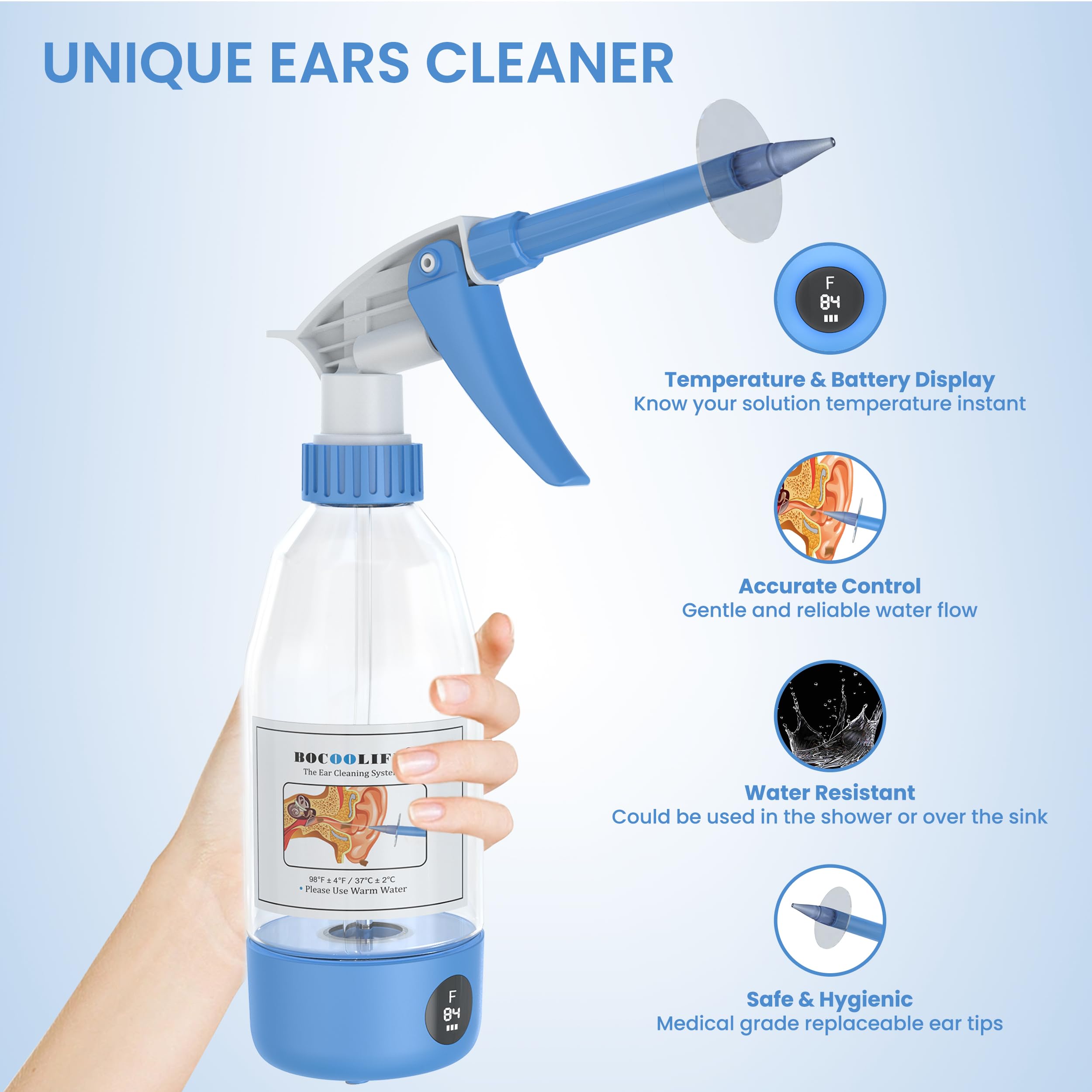 Snapklik.com : Ear Wash Kit Ear Cleaning Irrigation, Ear Wax Removal ...