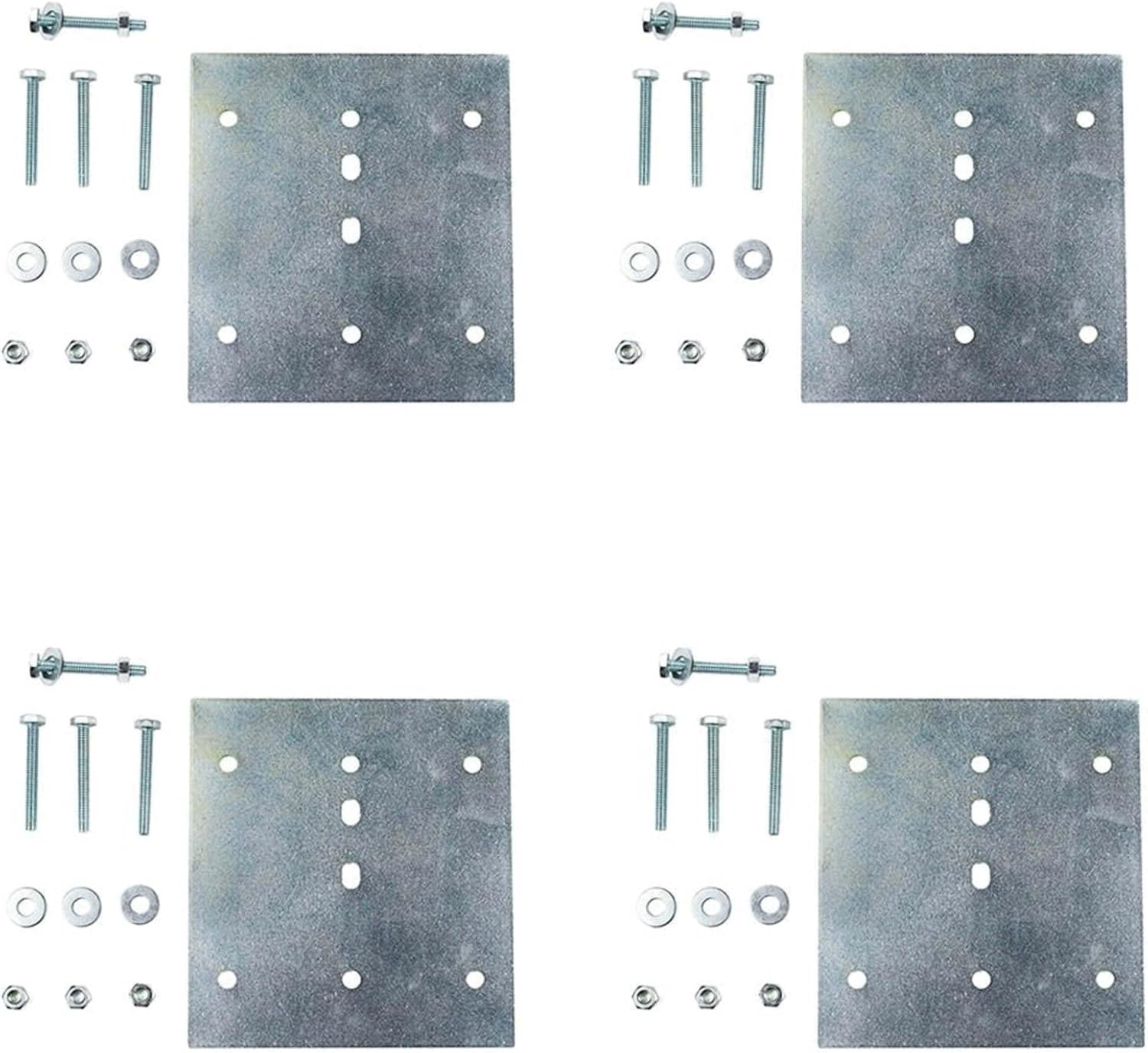 Amazon.com: DC Cargo Ultra Secure E Track Plate Installation Kit, 4 ...