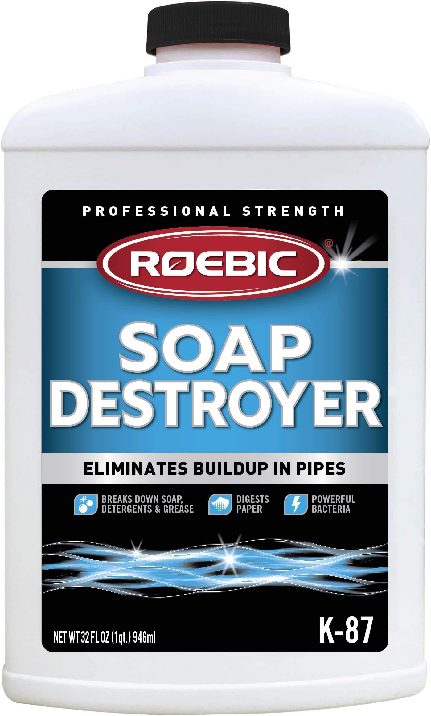 Amazon.com: Roebic K-87-Q-12 1 Quart Soap Grease & Paper Digester ...