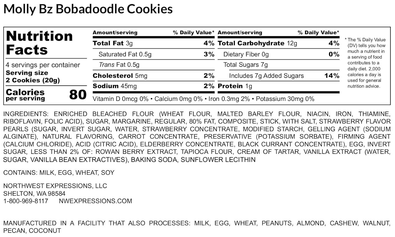Molly Bz Food Bobadoodles – Burst of Boba in a Cookie – Snickerdoodle ...