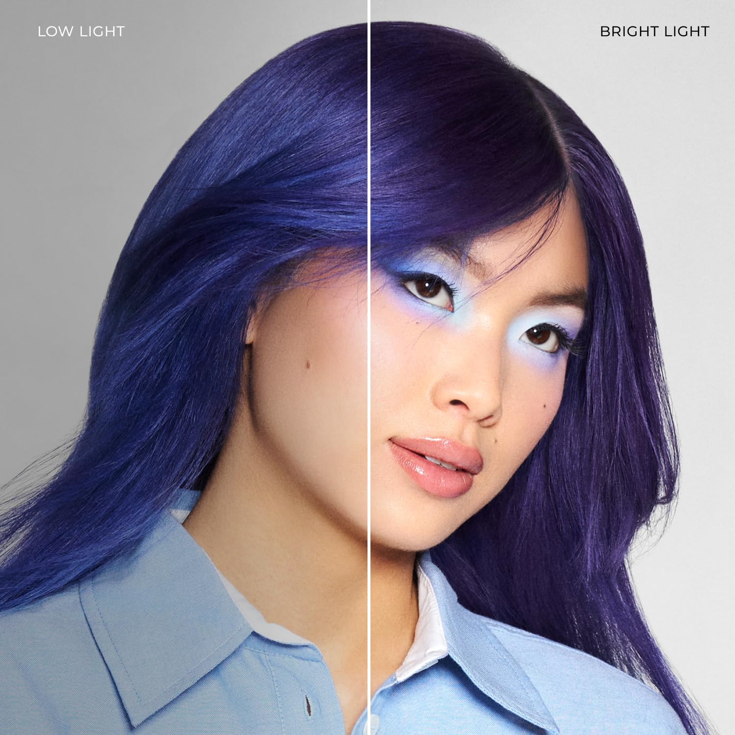 Snapklik.com : XMONDO Color Blue + Purple Shade Shift Color Depositing ...