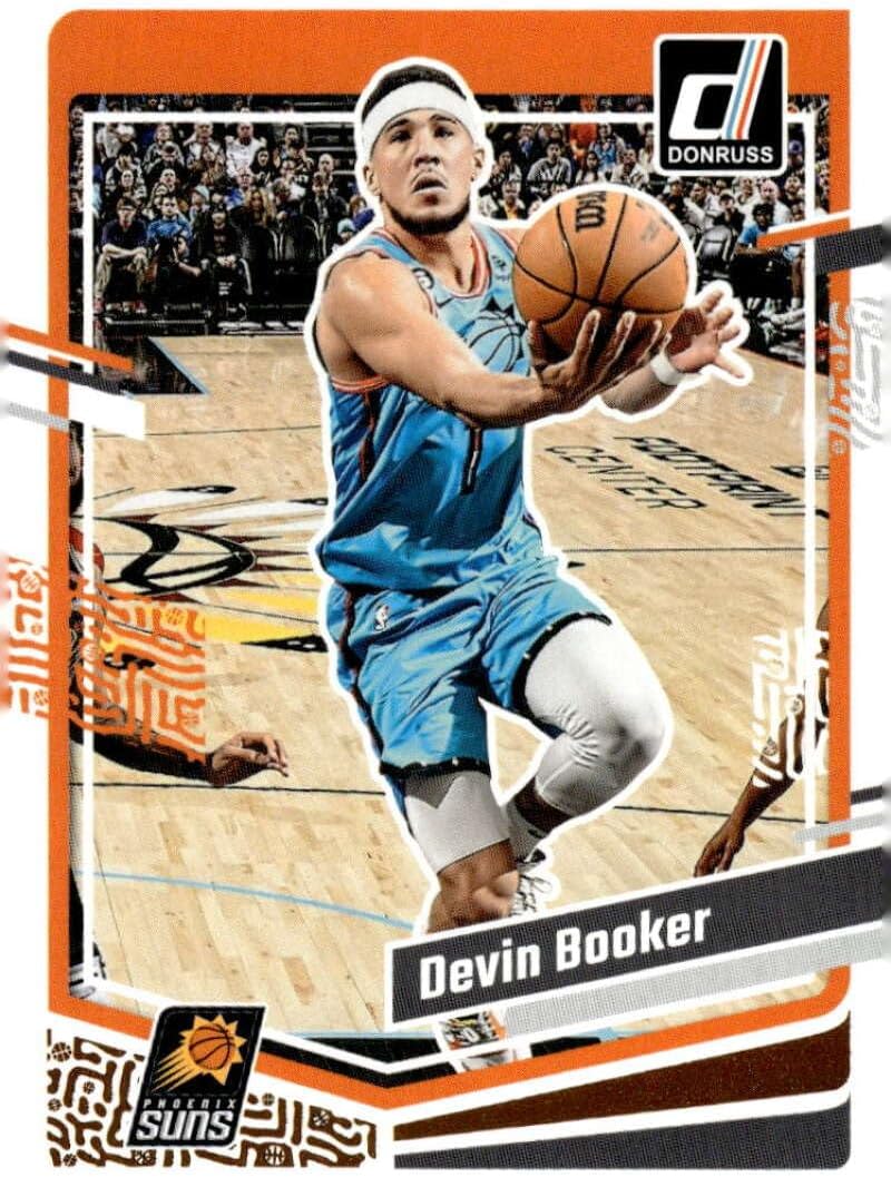 Amazon.com: Devin Booker 2023-24 Donruss #43 NM-MT Basketball Suns ...