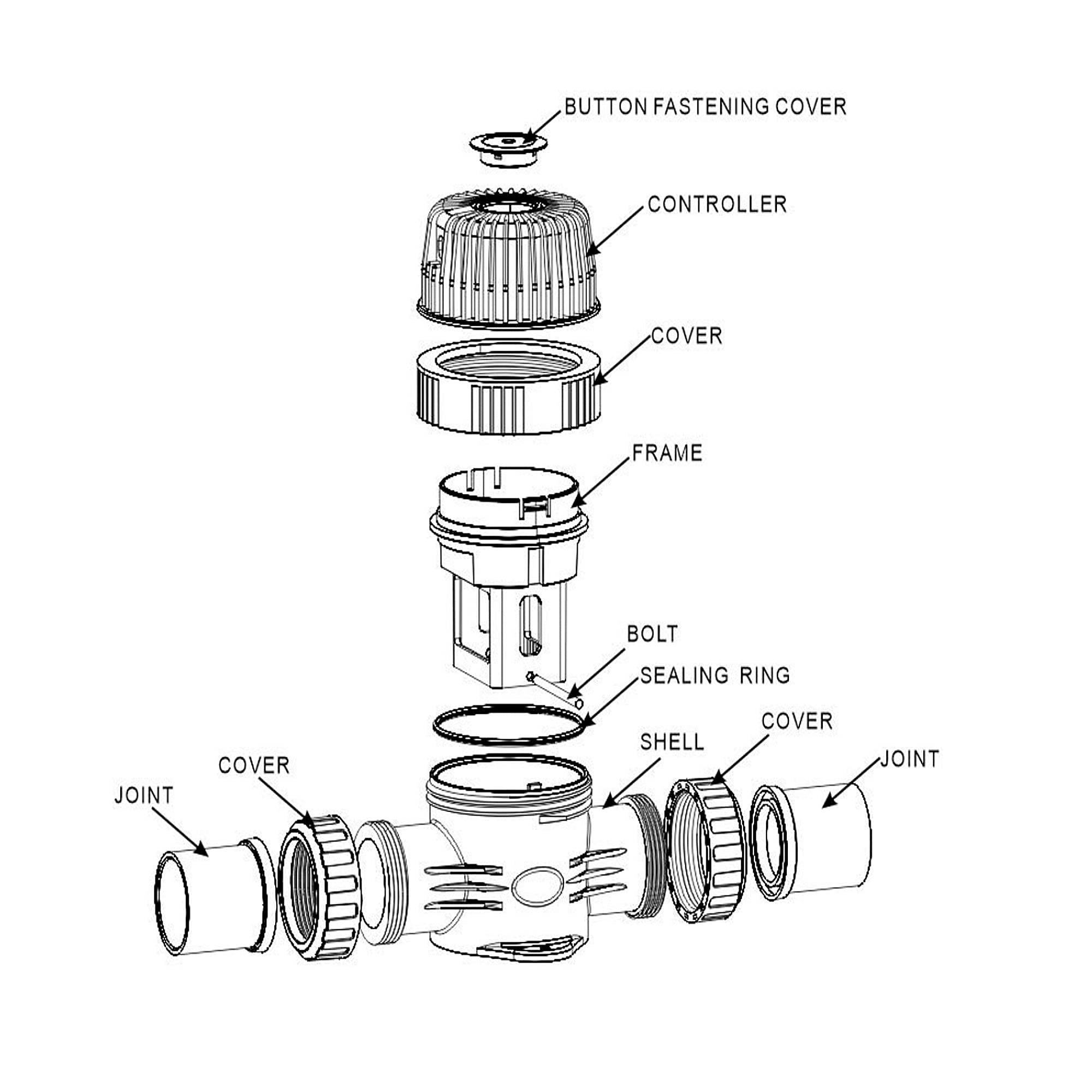 Snapklik.com : Salt Water System Pump For Above Ground Swimming Pool Up ...