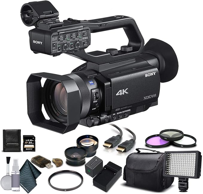 Amazon.com : Sony PXW-Z90V 4K HDR XDCAM with Fast Hybrid AF(PXW-Z90V) with 64GB Memory Card ...