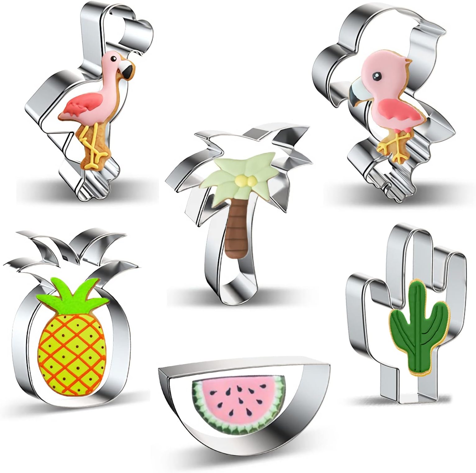 Amazon.com: Hawaiian Luau Cookie Cutter 9 Piece Set from The Cookie ...