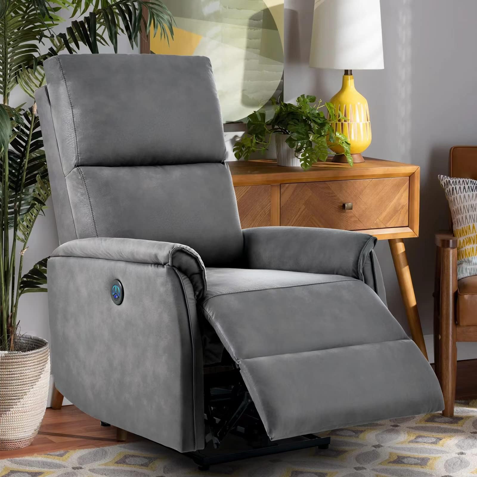 Amazon.com: QKFF Power Recliner Chair, Small Electric Recliner Chairs ...
