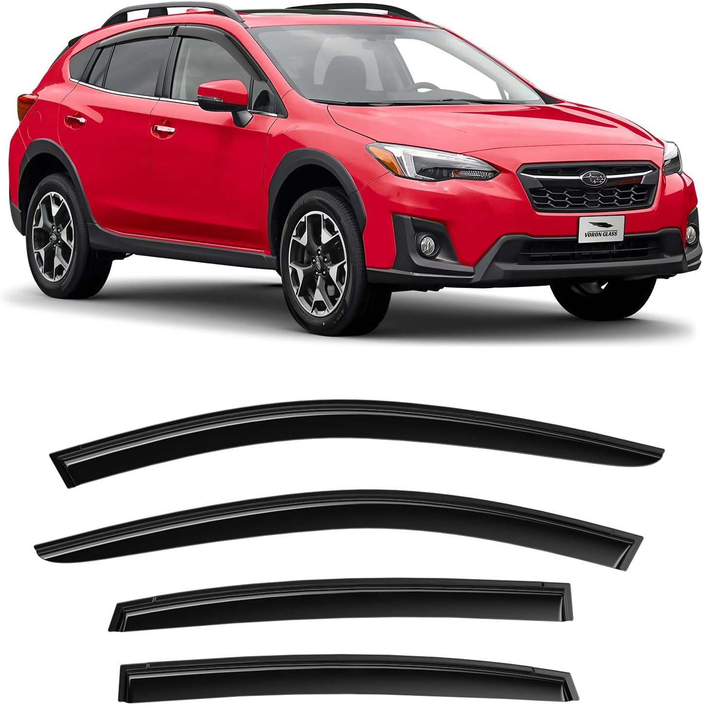 Amazon.com: CLIM ART in-Channel Incredibly Durable Rain Guards for ...