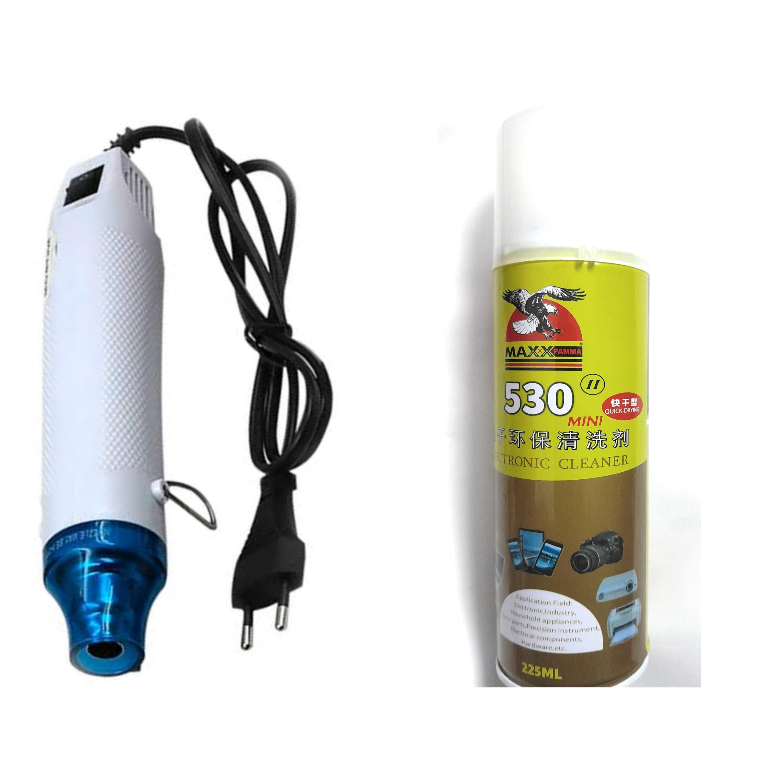 Luvik ABS Portable Mini Electric Heating Nozzle Hot Air Gun Multi ...