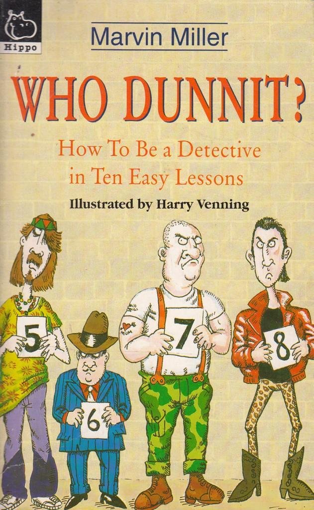 Whodunnit? (Puzzle Books): Miller, Marvin: 9780590553049: Amazon.com: Books