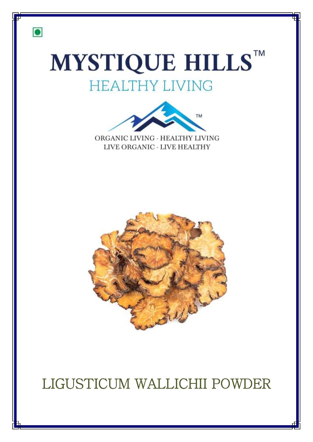 Mystique Hills Ligusticum wallichii Powder (100 g) : Amazon.in: Health ...