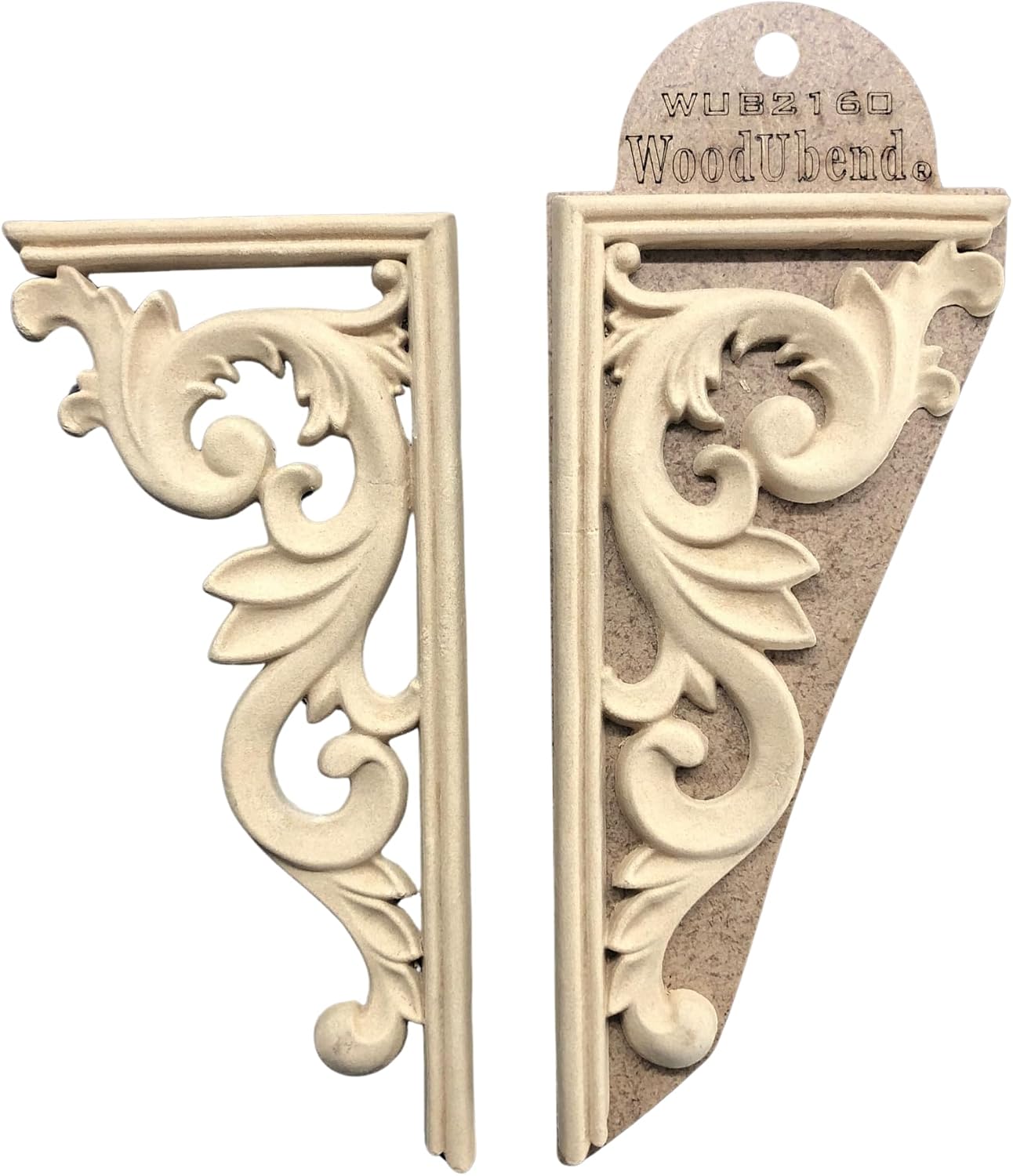 Amazon.com: WoodUbend WUB2160 Set of 2 Corners - Wood Appliques - Heat ...