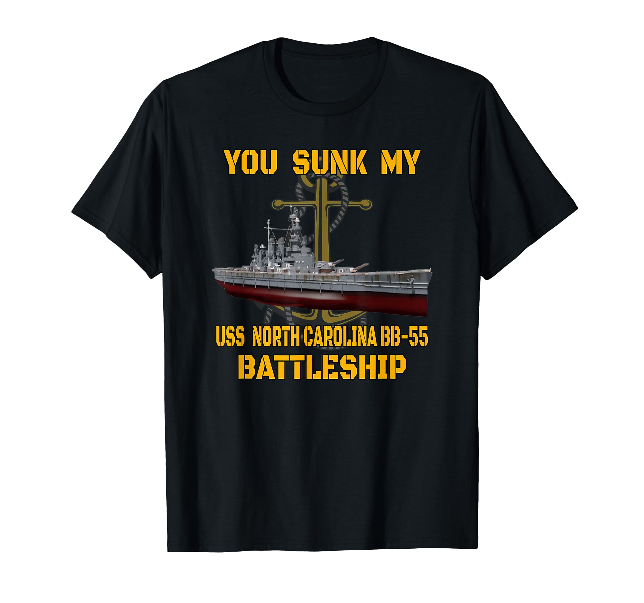 Amazon.com: WW2 American Warship & USS North Carolina BB-55 Battleship ...