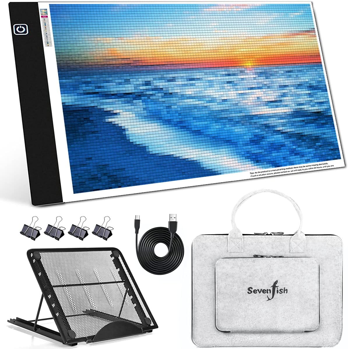 Amazon.com: ARTDOT A2 LED Light Pad for Diamond Painting USB Powered ...