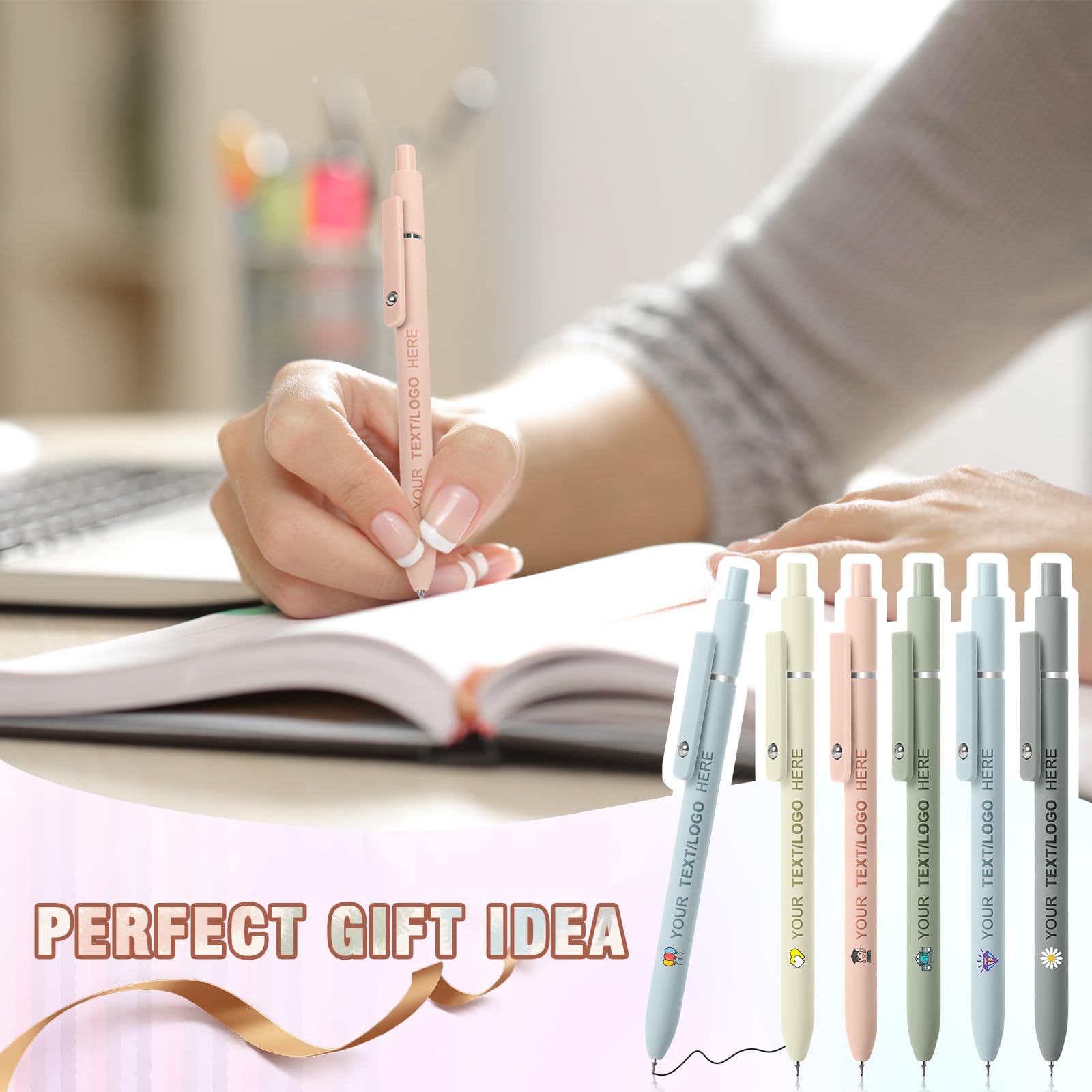 Custom Pens Personalized Pens With Name/Text/Logo | Custom Ballpoint ...
