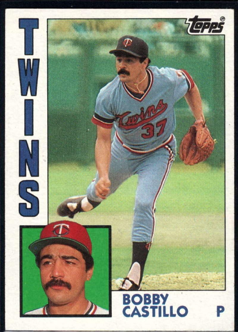Amazon.com: Baseball MLB 1984 Topps #491 Bobby Castillo Twins ...