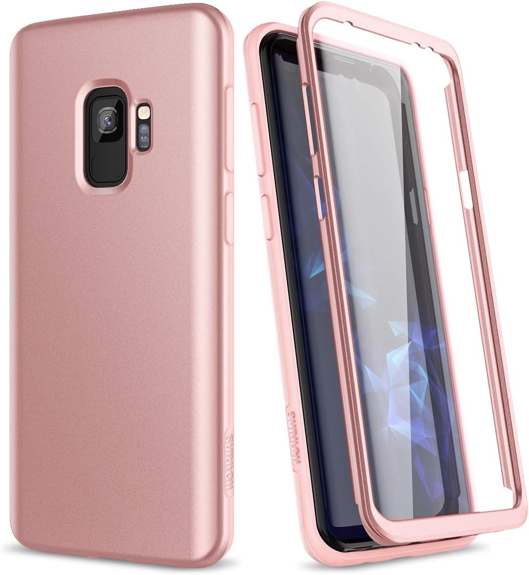Amazon.com: Phone Case for Samsung Galaxy S9 Hard Cover Shockproof Soft ...