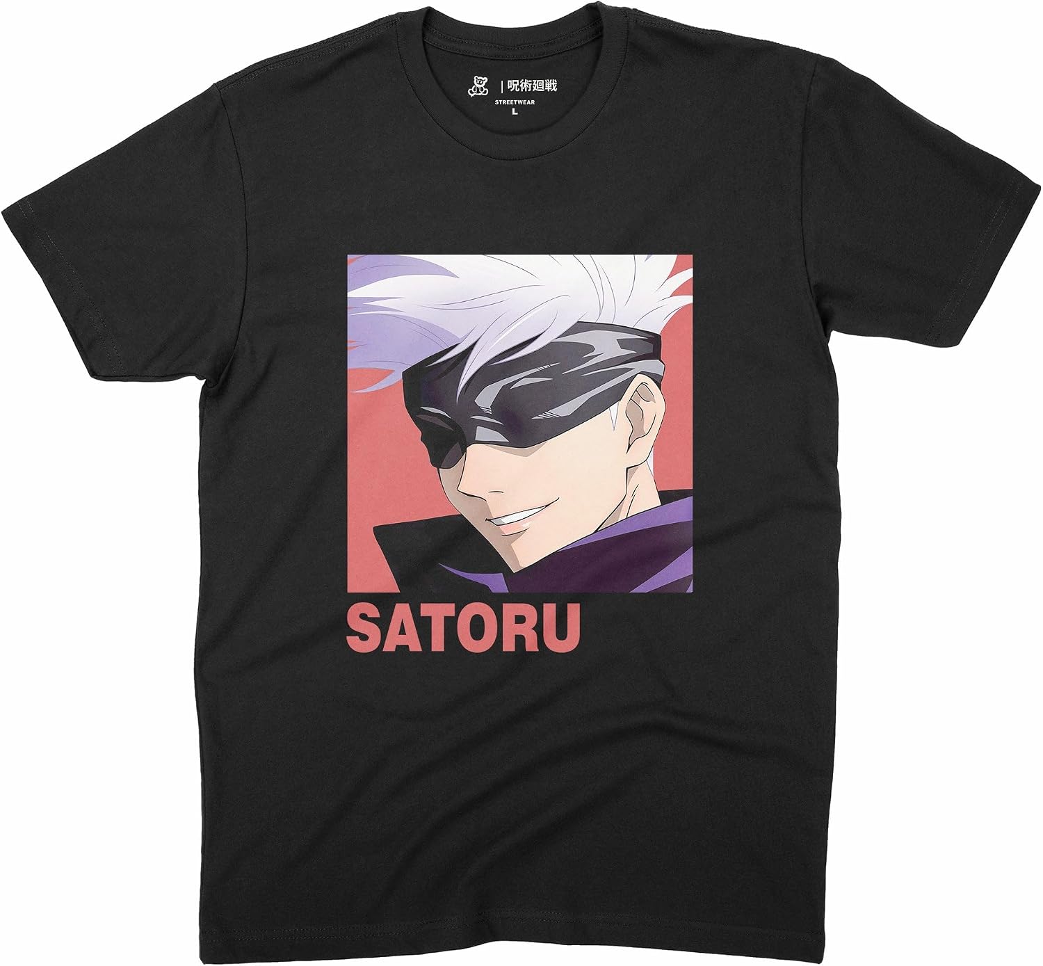 Satoru Gojo Anime T-Shirt - Jujutsu Kaisen Cursed Mastery Graphic Tee ...
