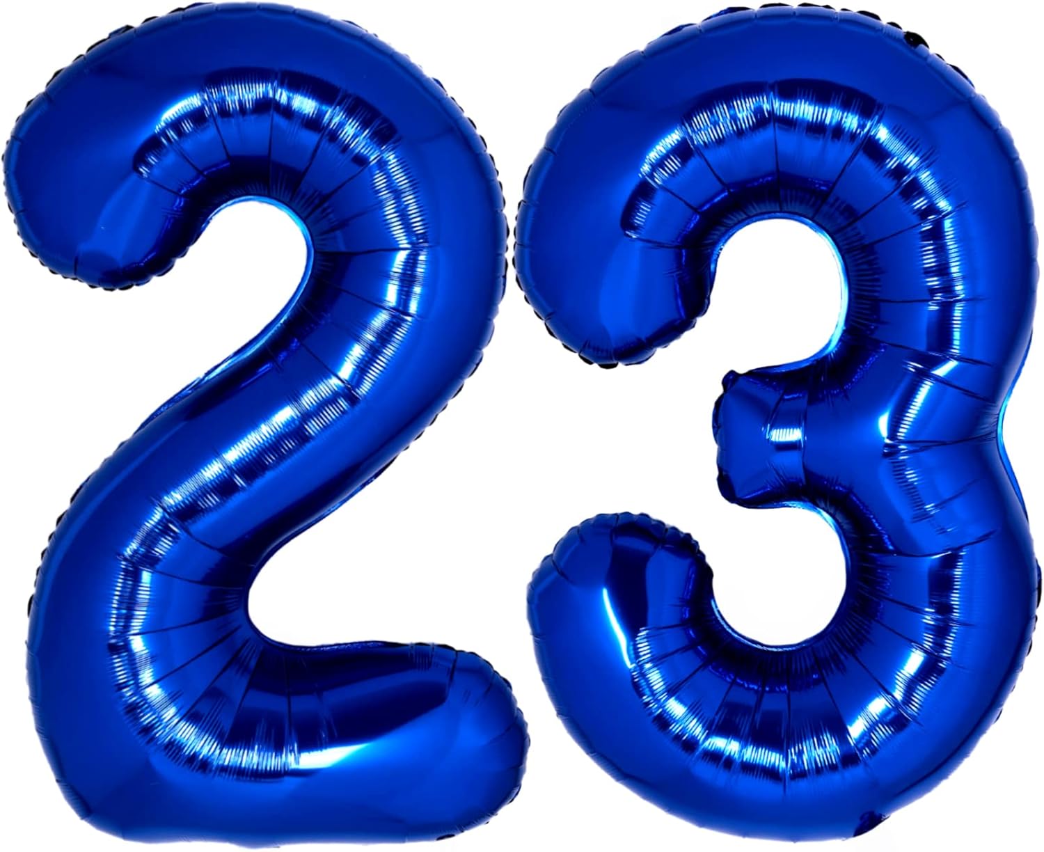 Amazon.com: 40 Inch Giant Navy Blue Number 23 Balloon, Helium Mylar ...