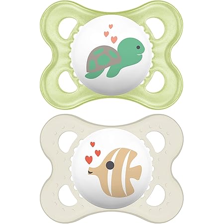 Amazon.com: MAM Animal Collection Pacifiers (2 pack, 1 Sterilizing ...