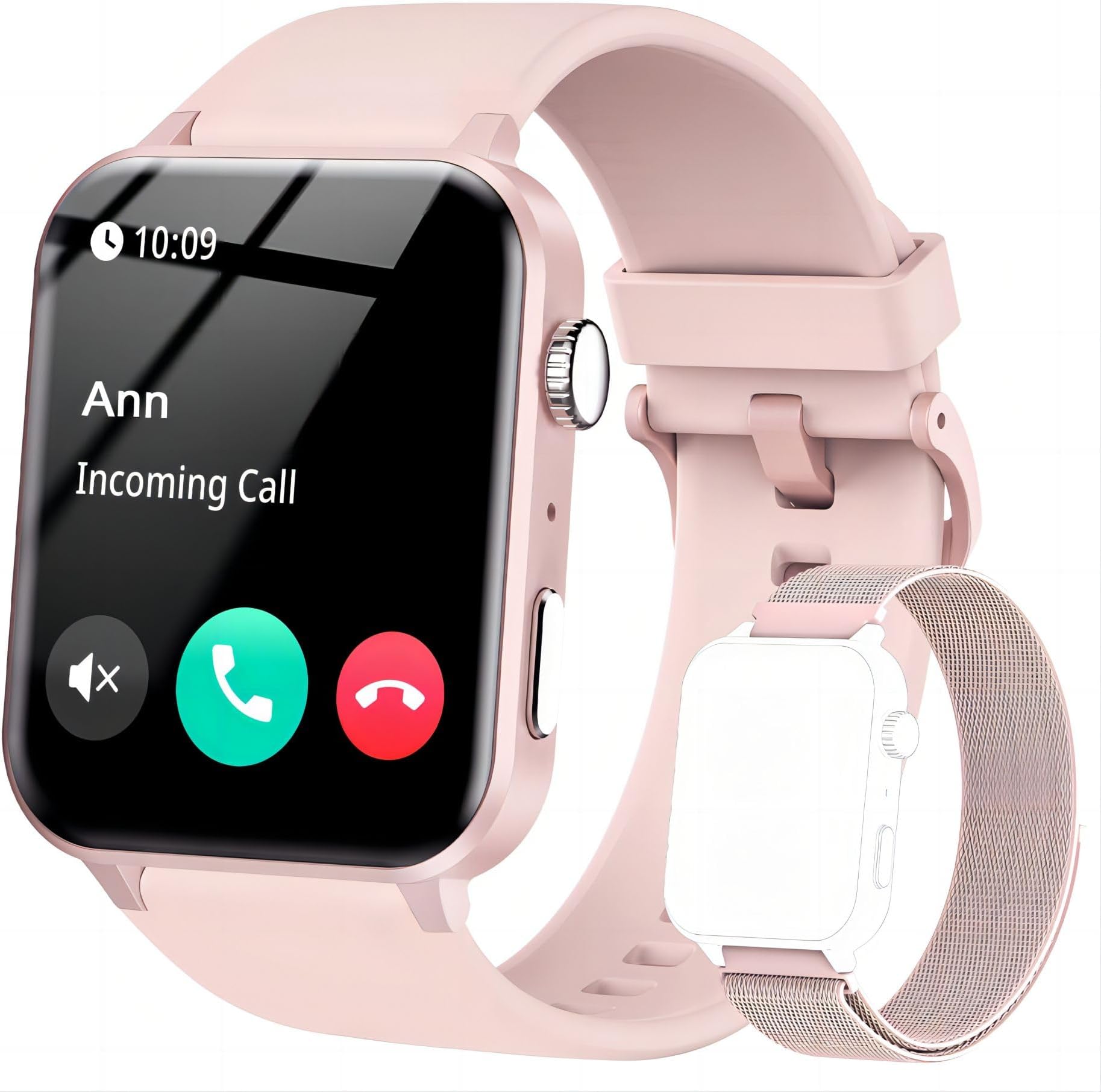 IOWODO Smartwatch Donna,Orologio Fitness con Chiamate,1.85" Smart Watch ...