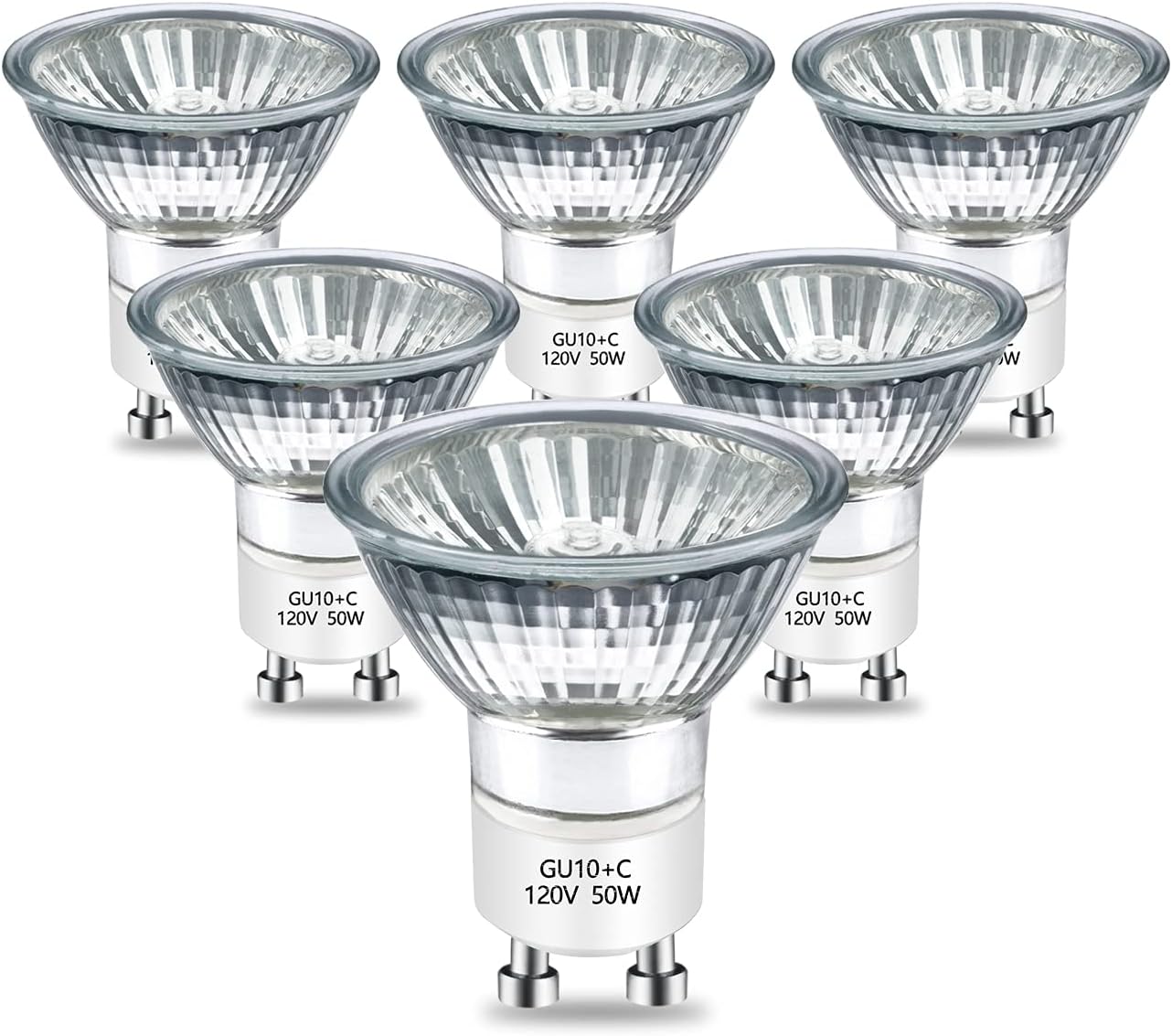Philips 415760 50-Watt Halogen Indoor Flood MR16 GU10 Base 120-Volt ...