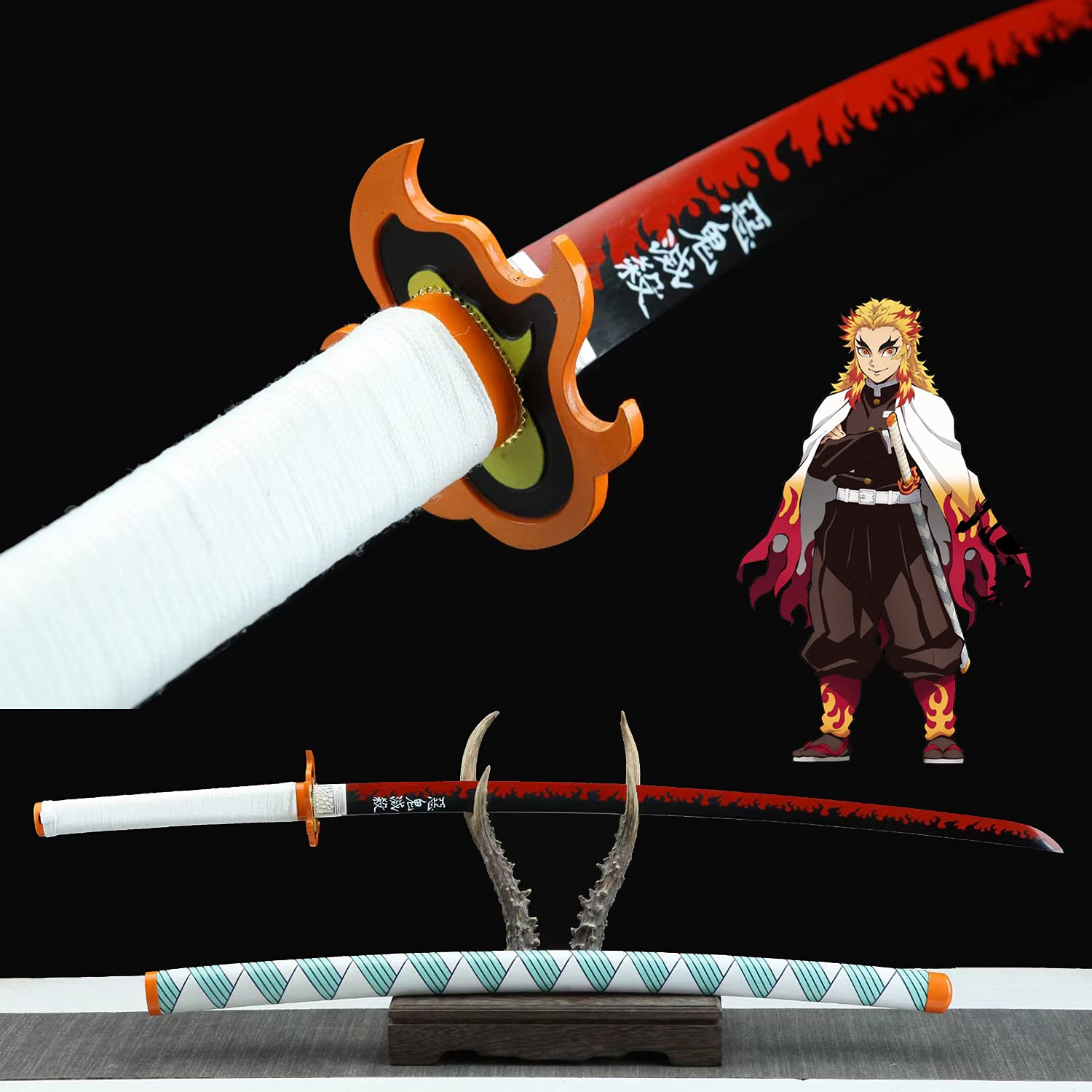 Demon Slayer Sword Kimetsu No Yaiba Japanese Anime Kamado Tanjirou ...