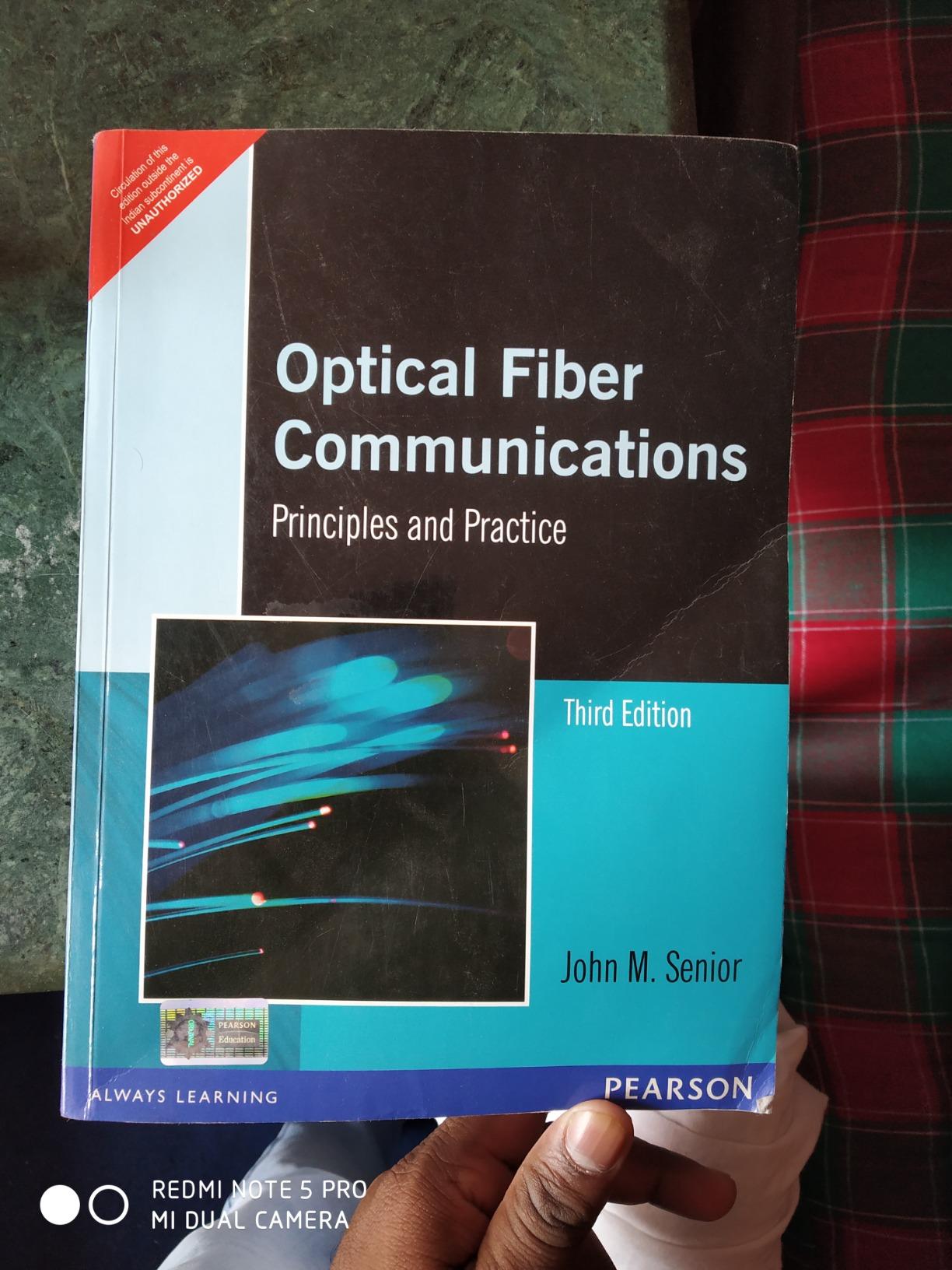 Buy Optical Fibre Communications: Principles and Practice Book Online ...
