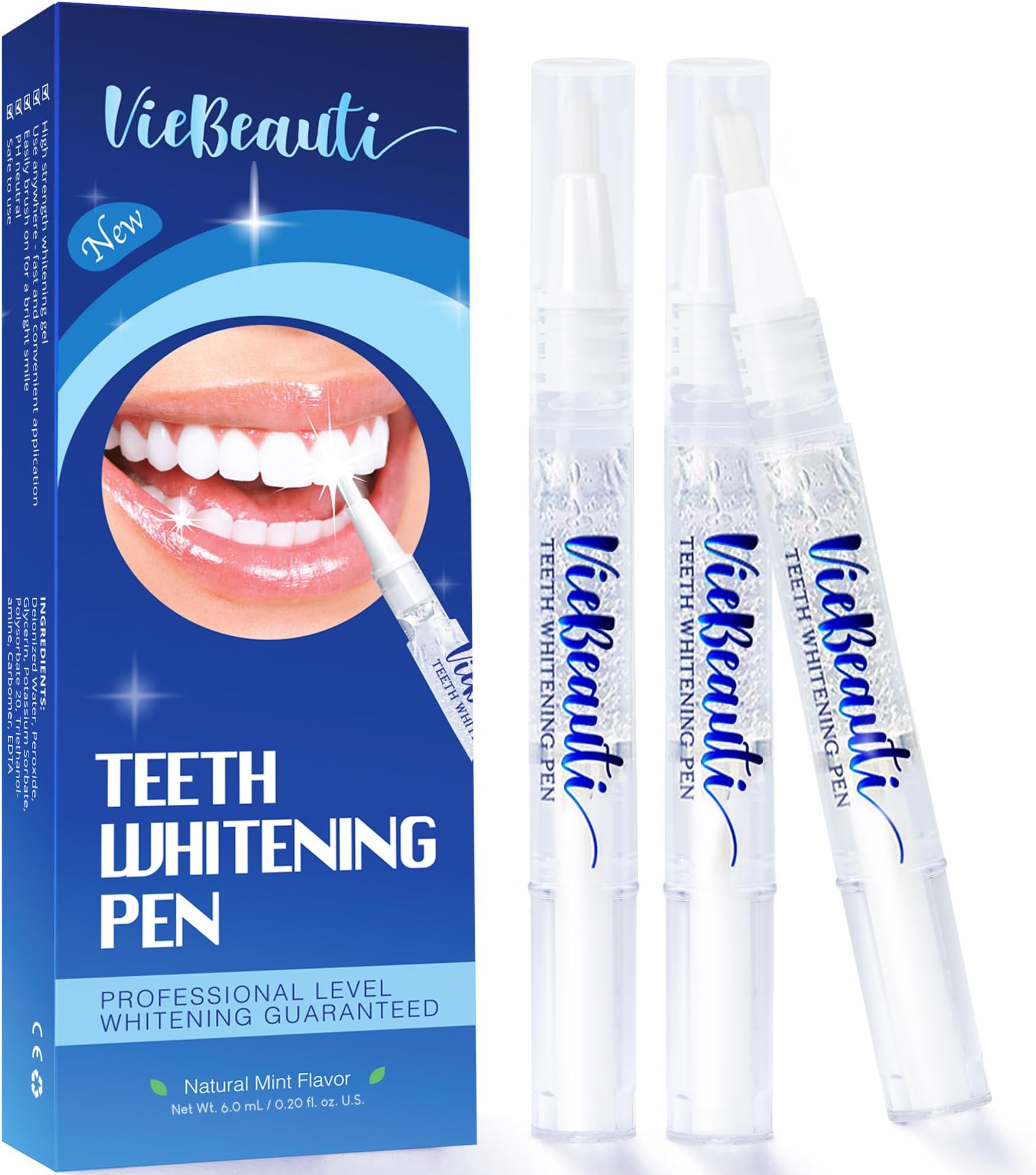 Amazon.com: Venus Visage Teeth Whitening Pen (4 Pens), 40+ Uses - Teeth ...